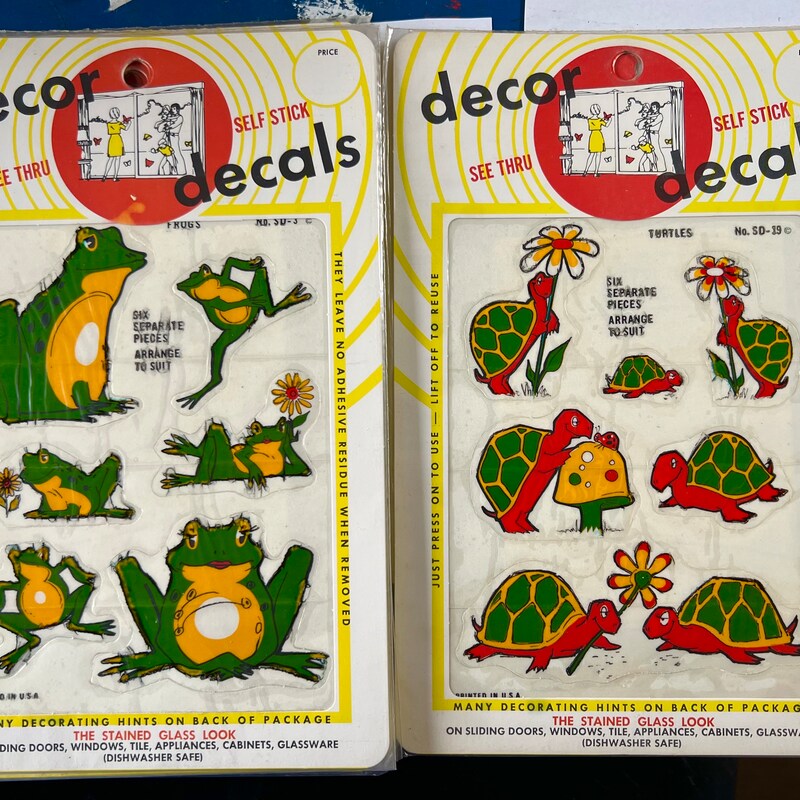 Frog Wall Decals - Etsy