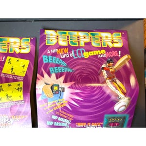Vintage 1990s Electronic Beepers Game: MVP Basball, Tiger Electronics ...