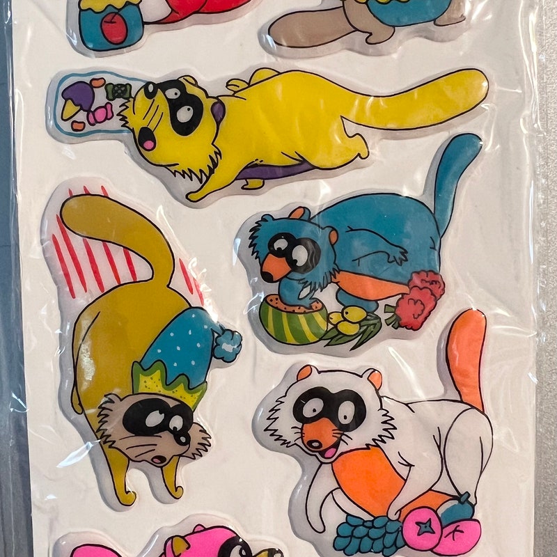 Puffy Stickers - Etsy