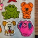 Vintage 1980s Puffy Animal Stickers Your Choice, Snail, Owl, Bunny ...