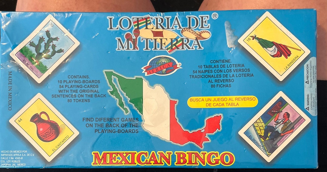 Vintage Loteria De Mi Tierra Mexican Bingo Game. New in - Etsy
