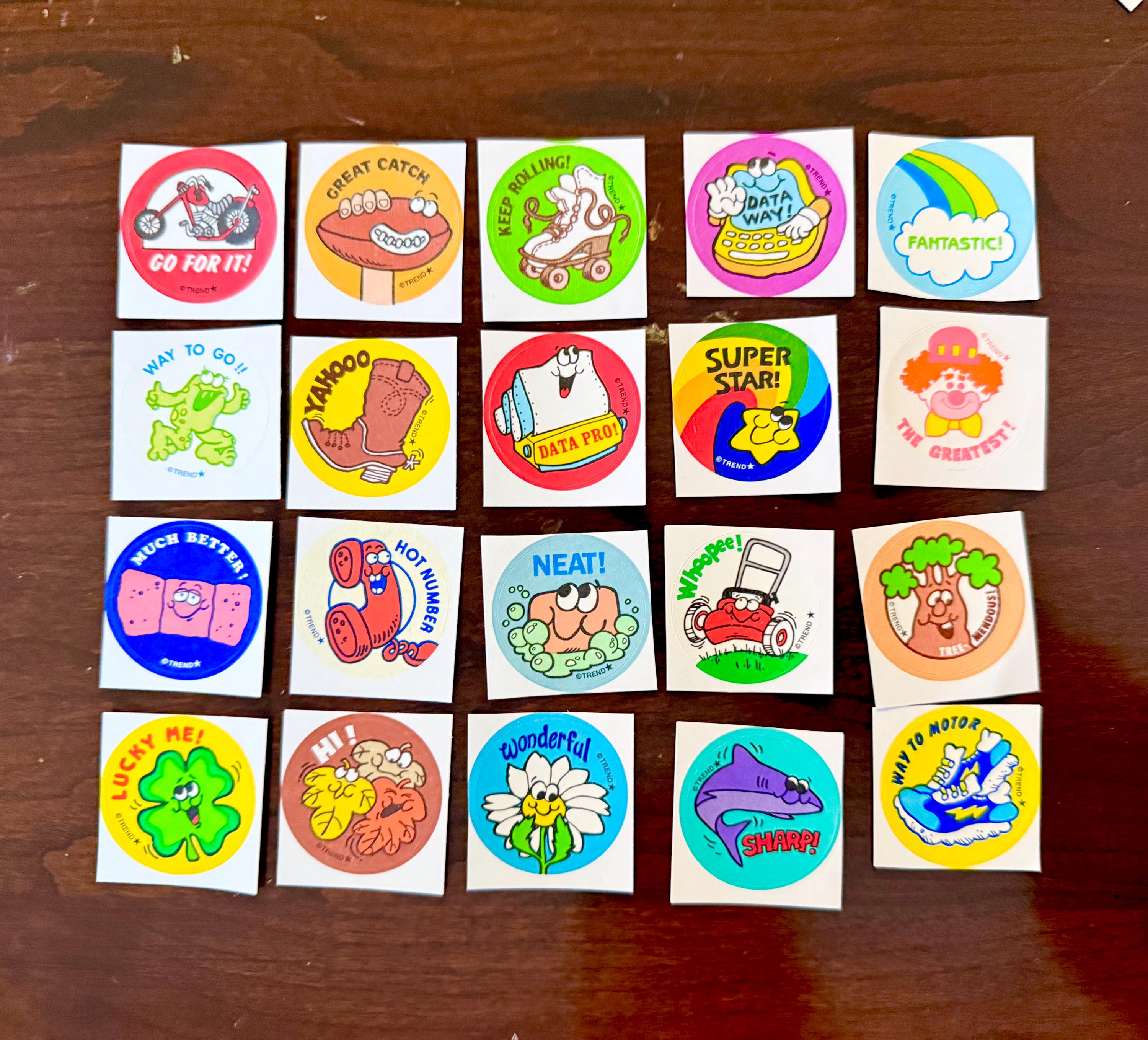 NEW FLAVORS! Scratch and Sniff Stickers Themed Lots. Choose From: Fruit ...