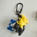 Vintage 1980s Kitschy Keychains, Hands, Stars, Teddybears, Plastic ...