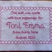 Heart Border Quilt Label, Personalised, Handmade, Patchwork, Made With ...