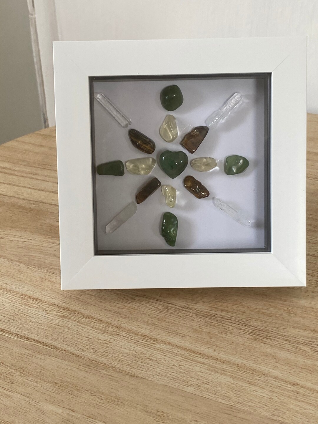 Star Shaped Crystal Grid for Luck, Confidence and to Release Fear That ...