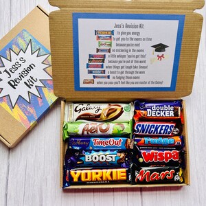 Revision Kit | Exam Survival Rations | Fun Chocolate Gift Box for ...