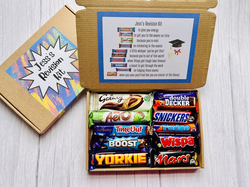 Revision Kit | Exam Survival Rations | Fun Chocolate Gift Box for ...