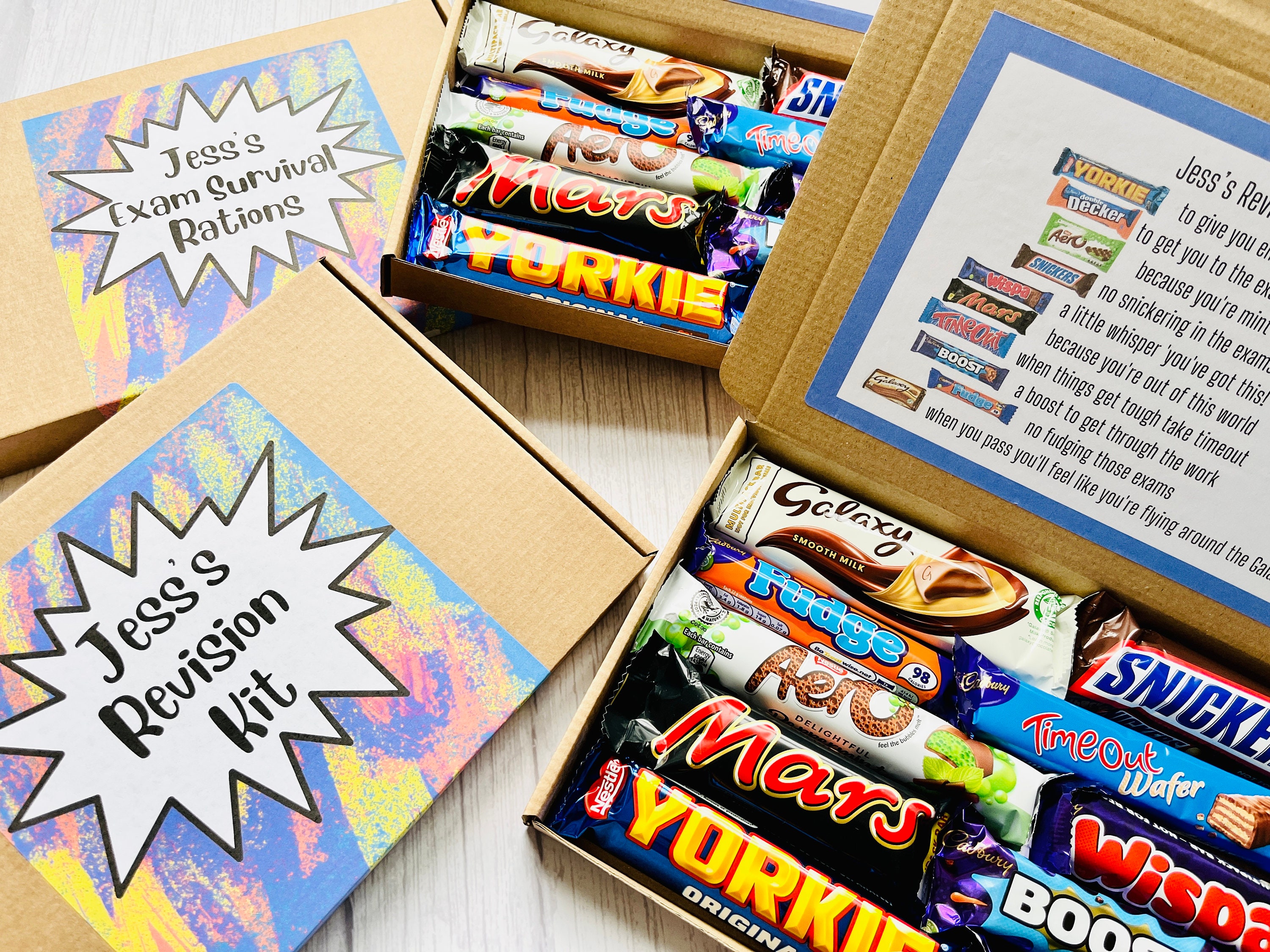 Revision Kit | Exam Survival Rations | Fun Chocolate Gift Box for ...