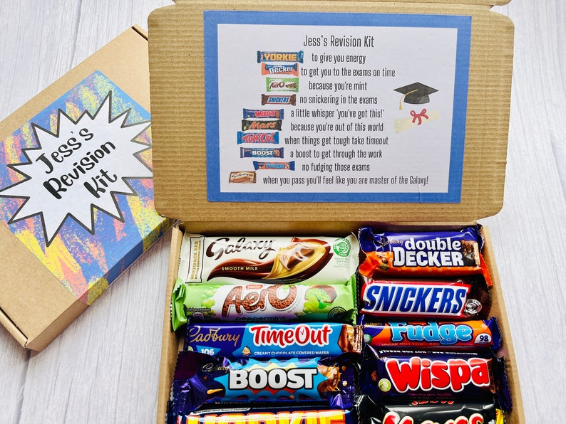 Revision Kit | Exam Survival Rations | Fun Chocolate Gift Box for ...