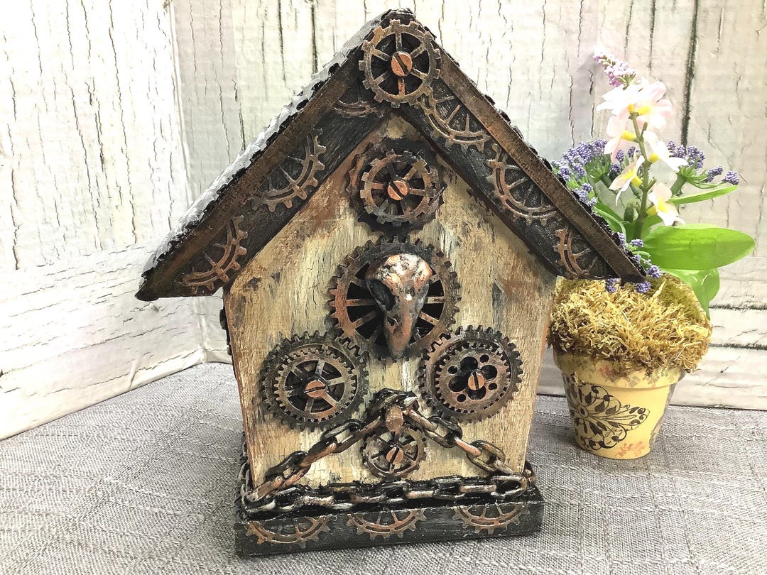 Steam Punk Bird House 2 - Etsy