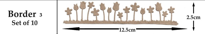 Lacey/floral Border Die Cuts - Etsy