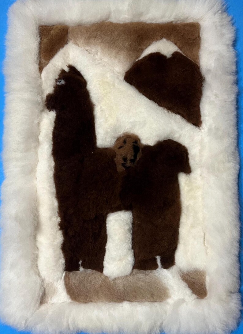 Alpaca Fur Rug Genuine Natural Alpaca Llama Designs From Peru - Etsy