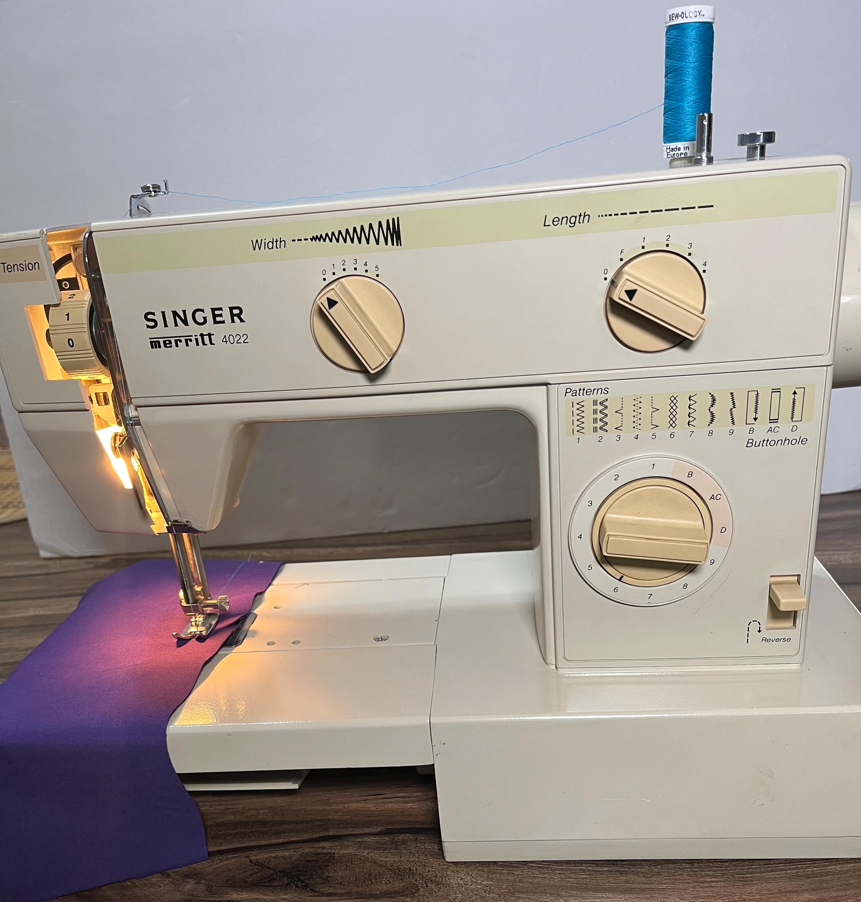 Vintage Singer Merrit 4022 Sewing Machine With Foot Pedal Tested - Etsy