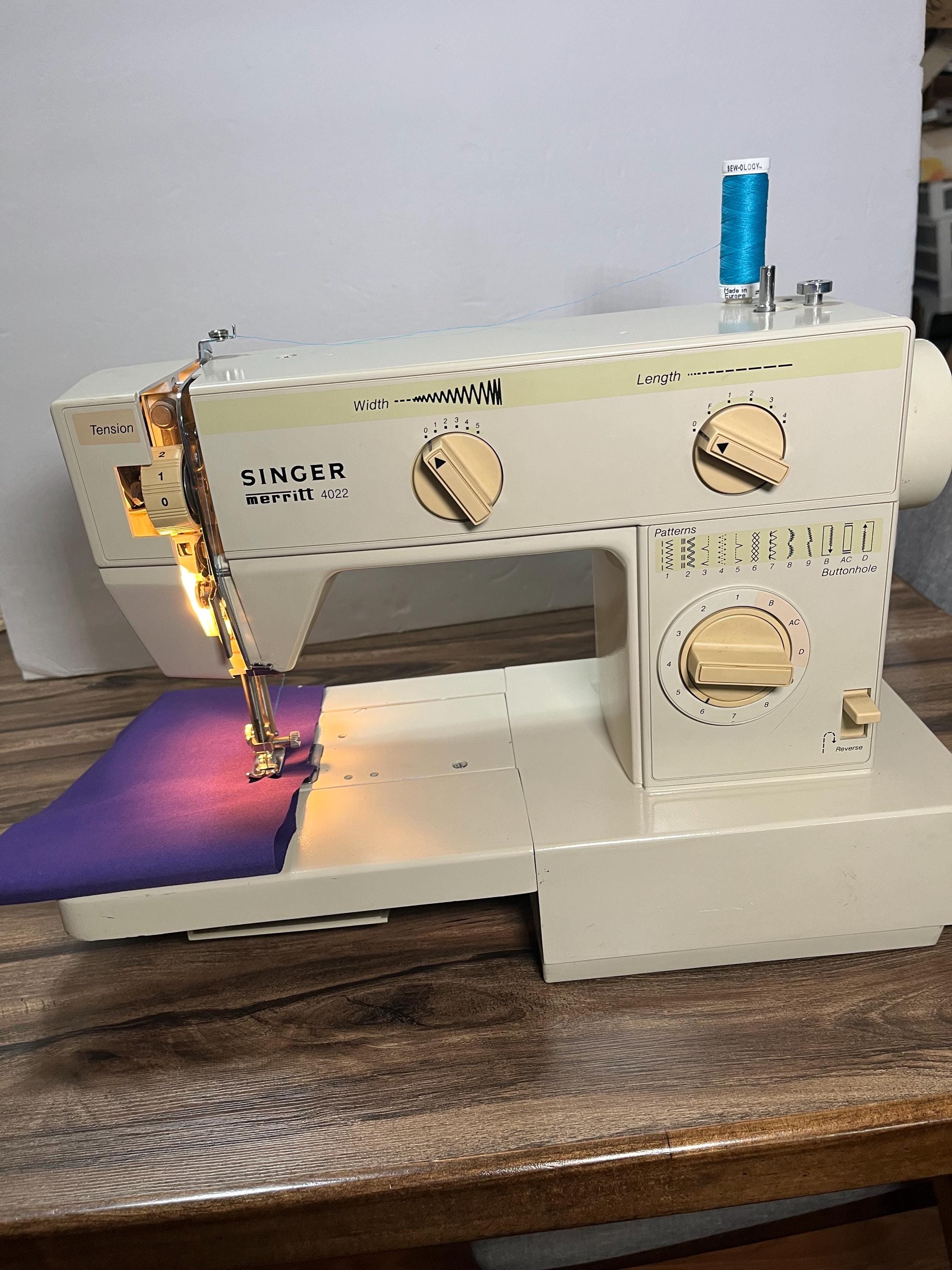 Vintage Singer Merrit 4022 Sewing Machine With Foot Pedal Tested - Etsy