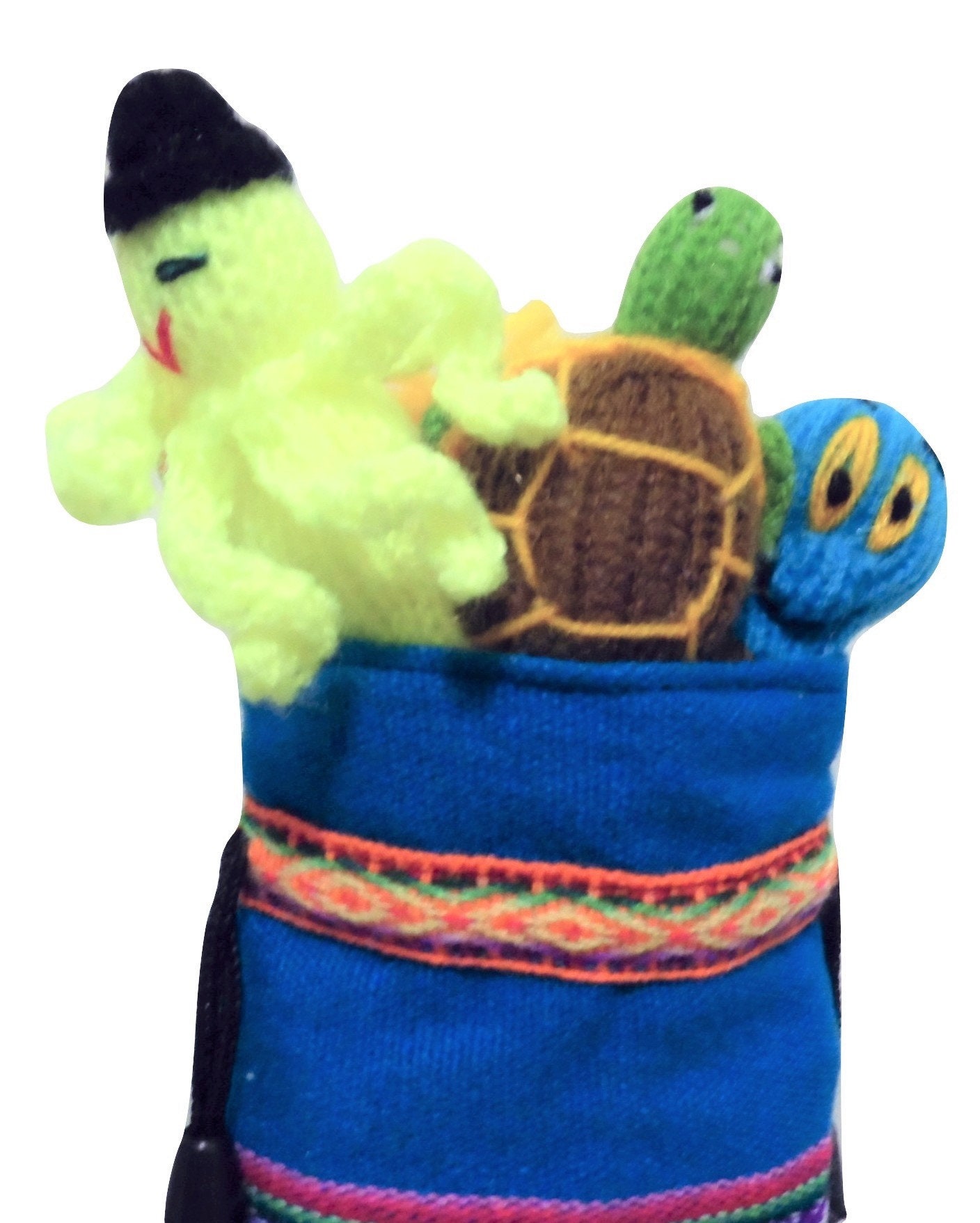 Finger Puppet and Bag Included Handmade Toys From Peru - Etsy