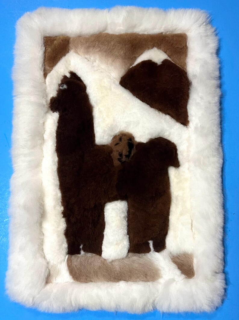 Alpaca Fur Rug Genuine Natural Alpaca Llama Designs From Peru - Etsy