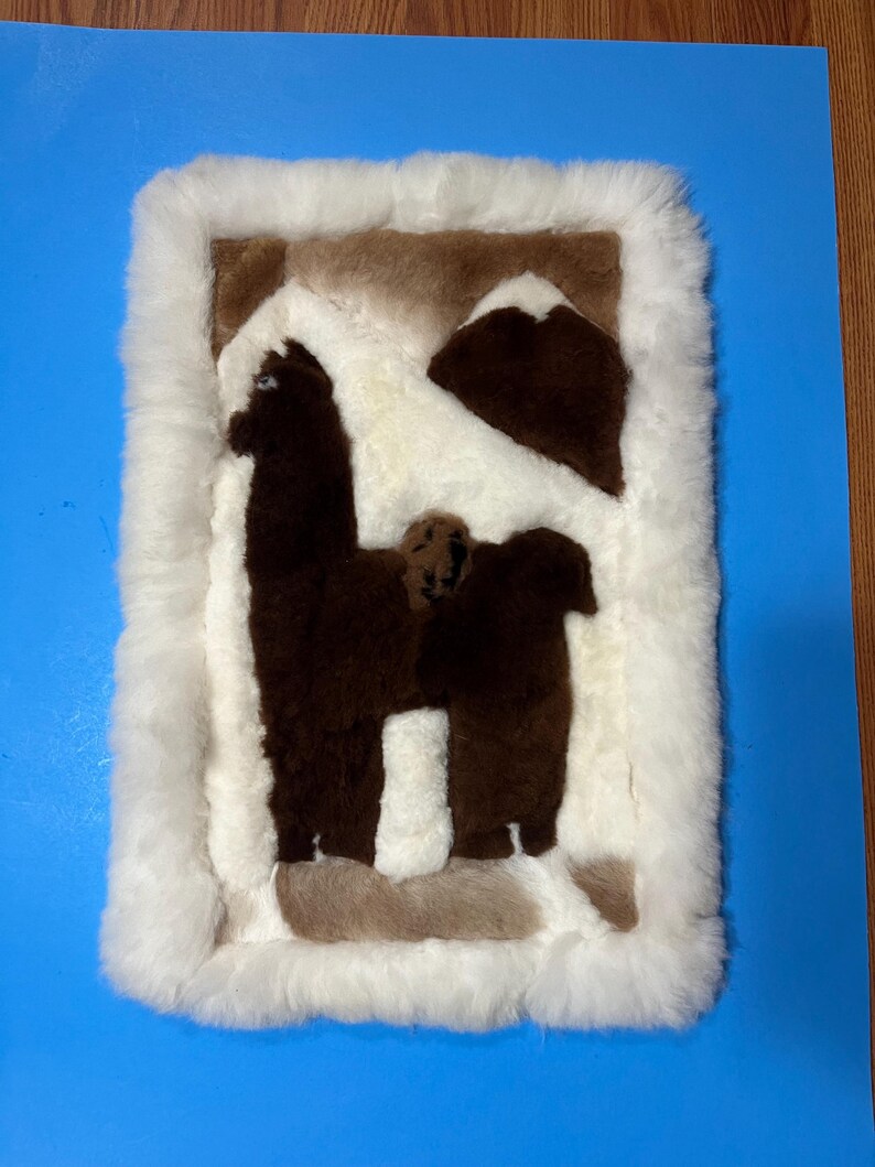 Alpaca Fur Rug Genuine Natural Alpaca Llama Designs From Peru - Etsy