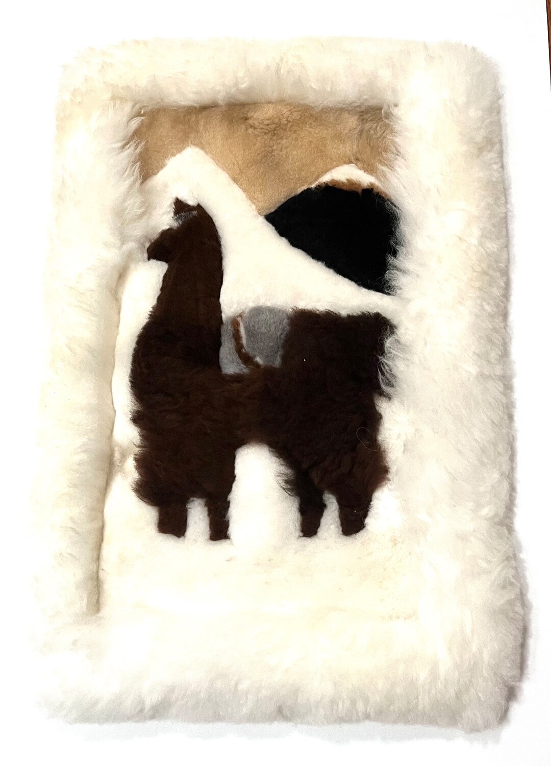 Alpaca Fur Rug Genuine Natural Alpaca Llama Designs From Peru - Etsy