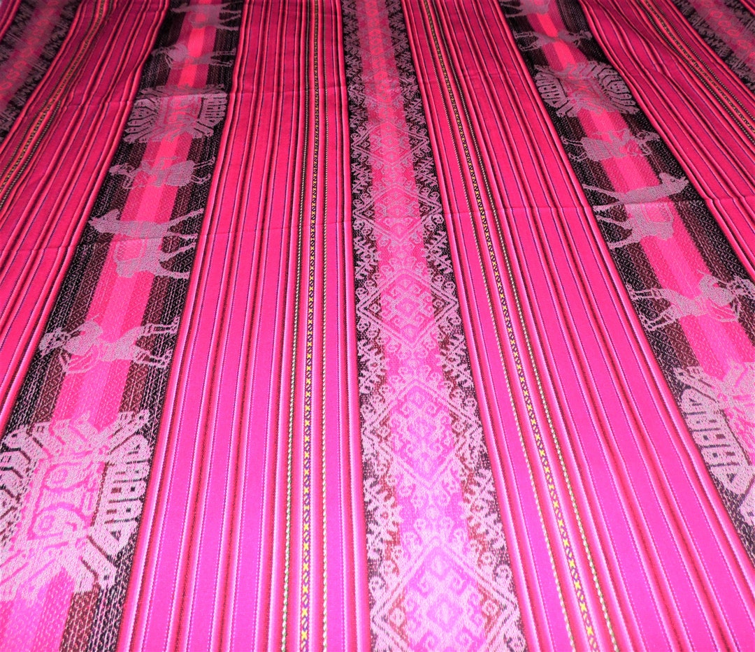 Fushia Large Tapestry Manta Inka Designs From Peru - Etsy