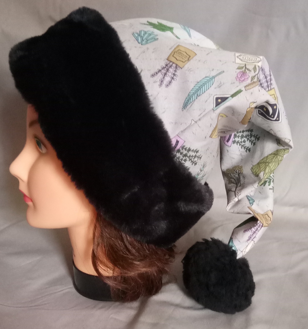 Pagan Potions & Cures Christmas Santa Hat - Etsy