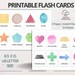 16 Watercolor Shapes / Flashcards / Preschool Materials / Homeschool ...