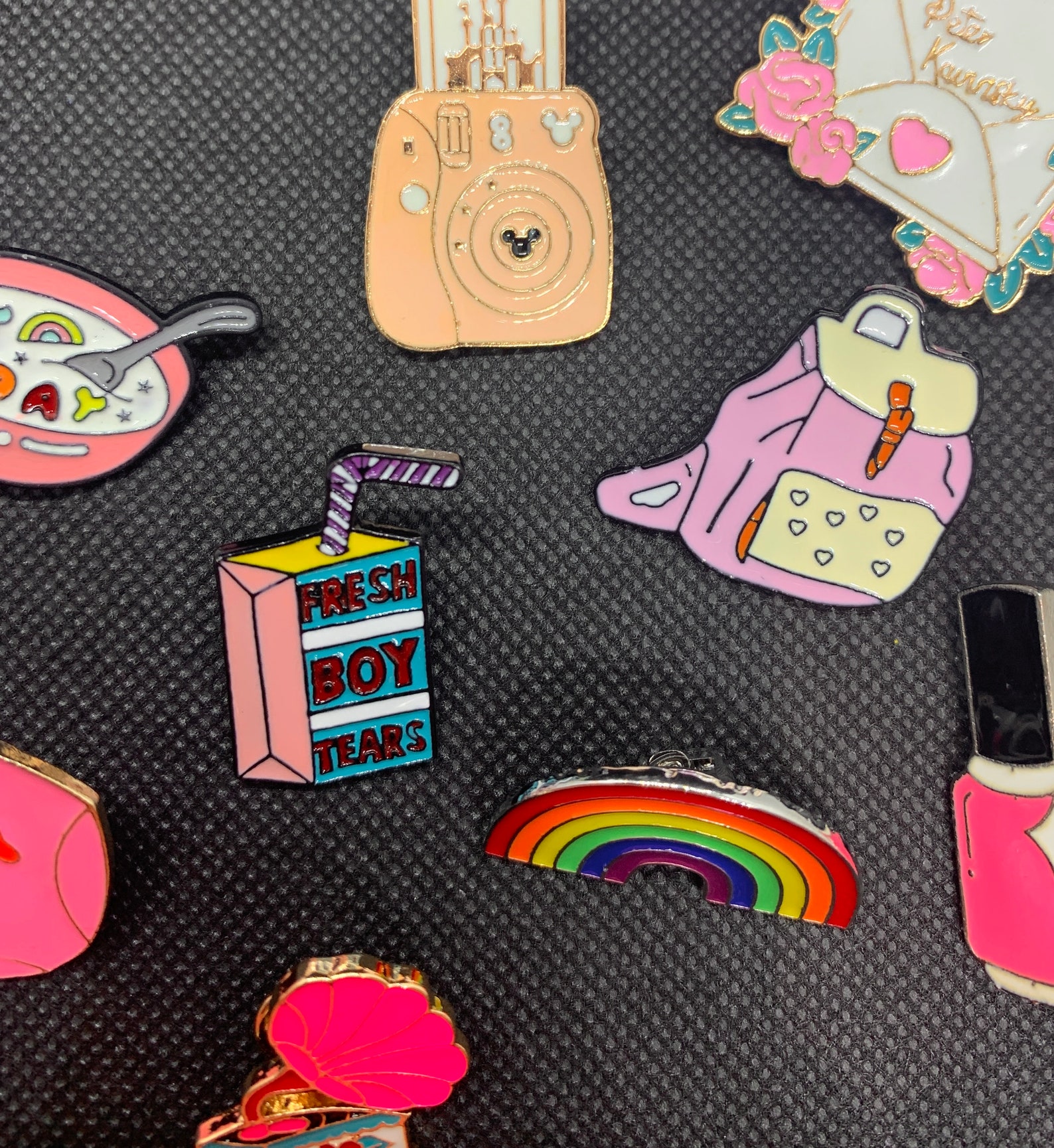 Pretty in Pink Badges Funky Badges Cute Badges Nextgen - Etsy