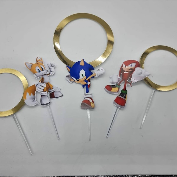 Sonic Shadow Cake Topper - Etsy UK