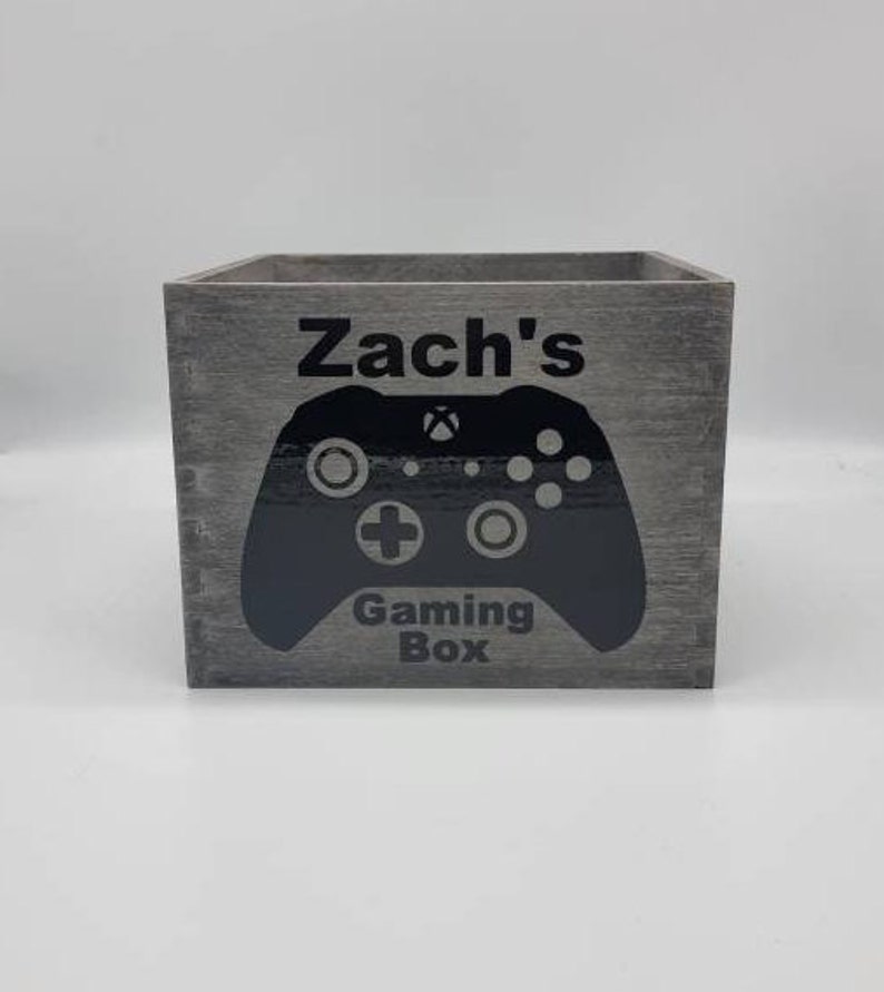 Gaming Box. Personalised Gaming Storage. - Etsy UK