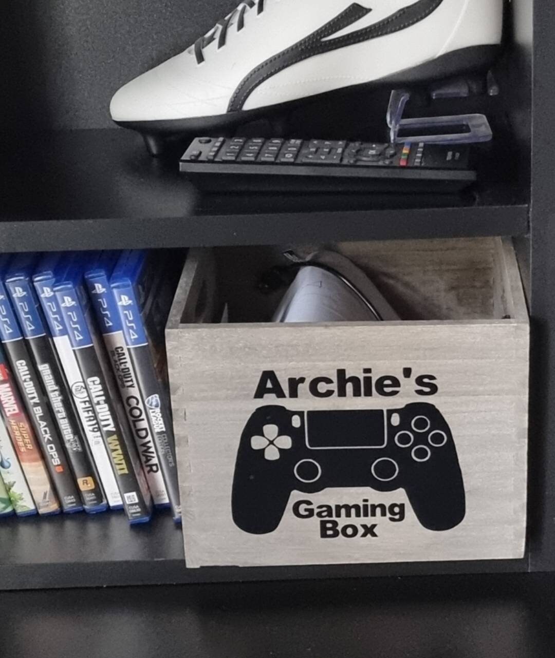 Gaming Box. Personalised Gaming Storage. - Etsy UK