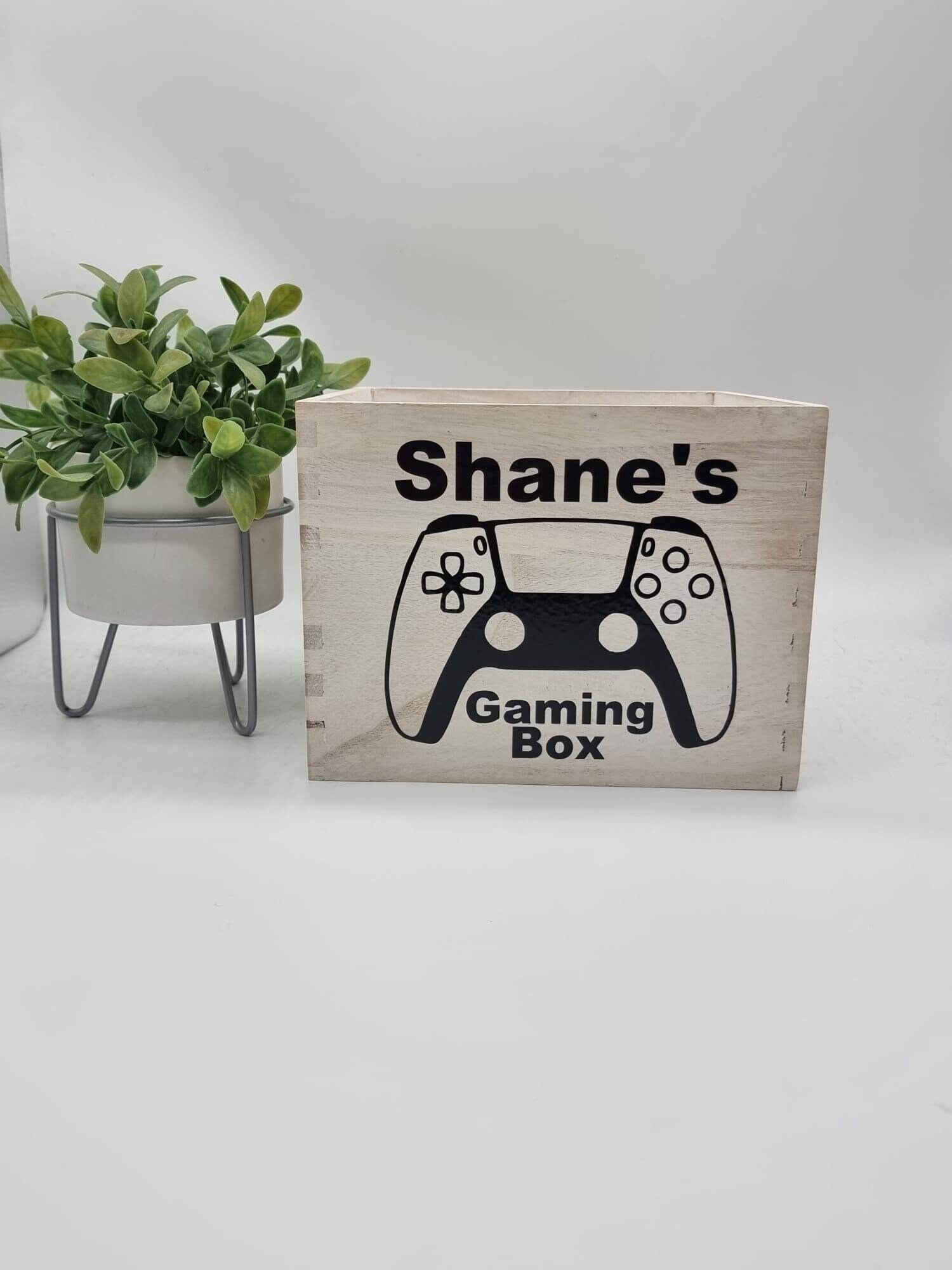Gaming Box. Personalised Gaming Storage. - Etsy UK