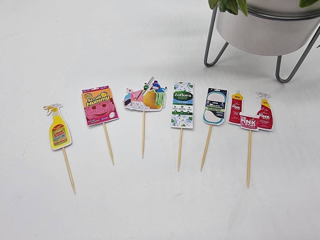 Cleaning Cupcake Toppers. - Etsy