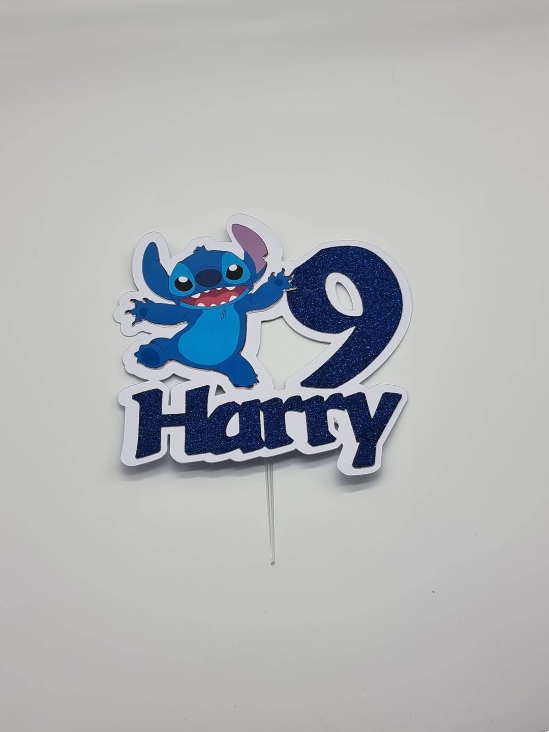 Personalised Stitch Cake Topper! - Etsy UK