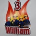 Fireman Sam Personalised Cake Topper 3d - Etsy UK