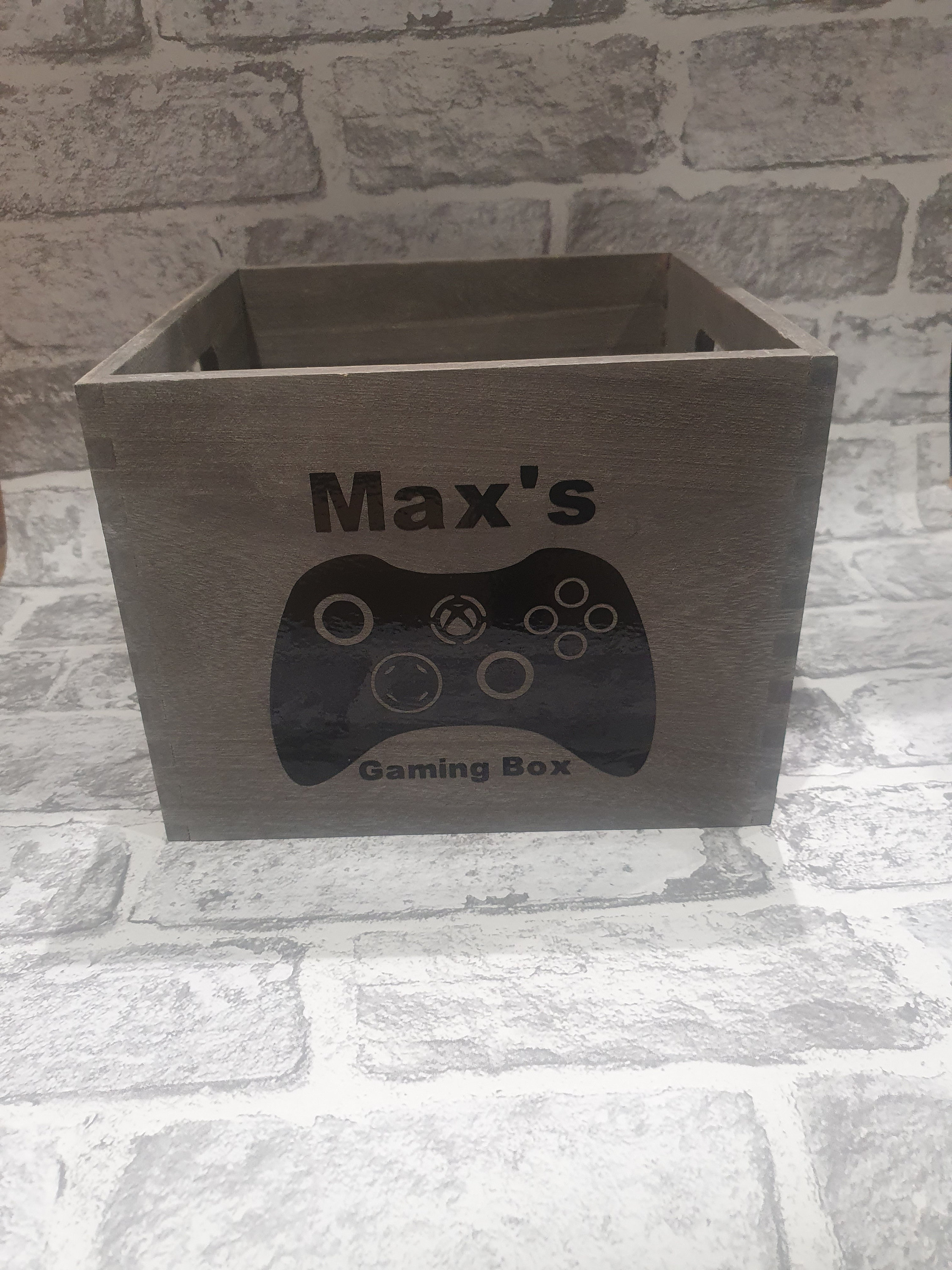 Gaming Box. Personalised Gaming Storage. - Etsy UK