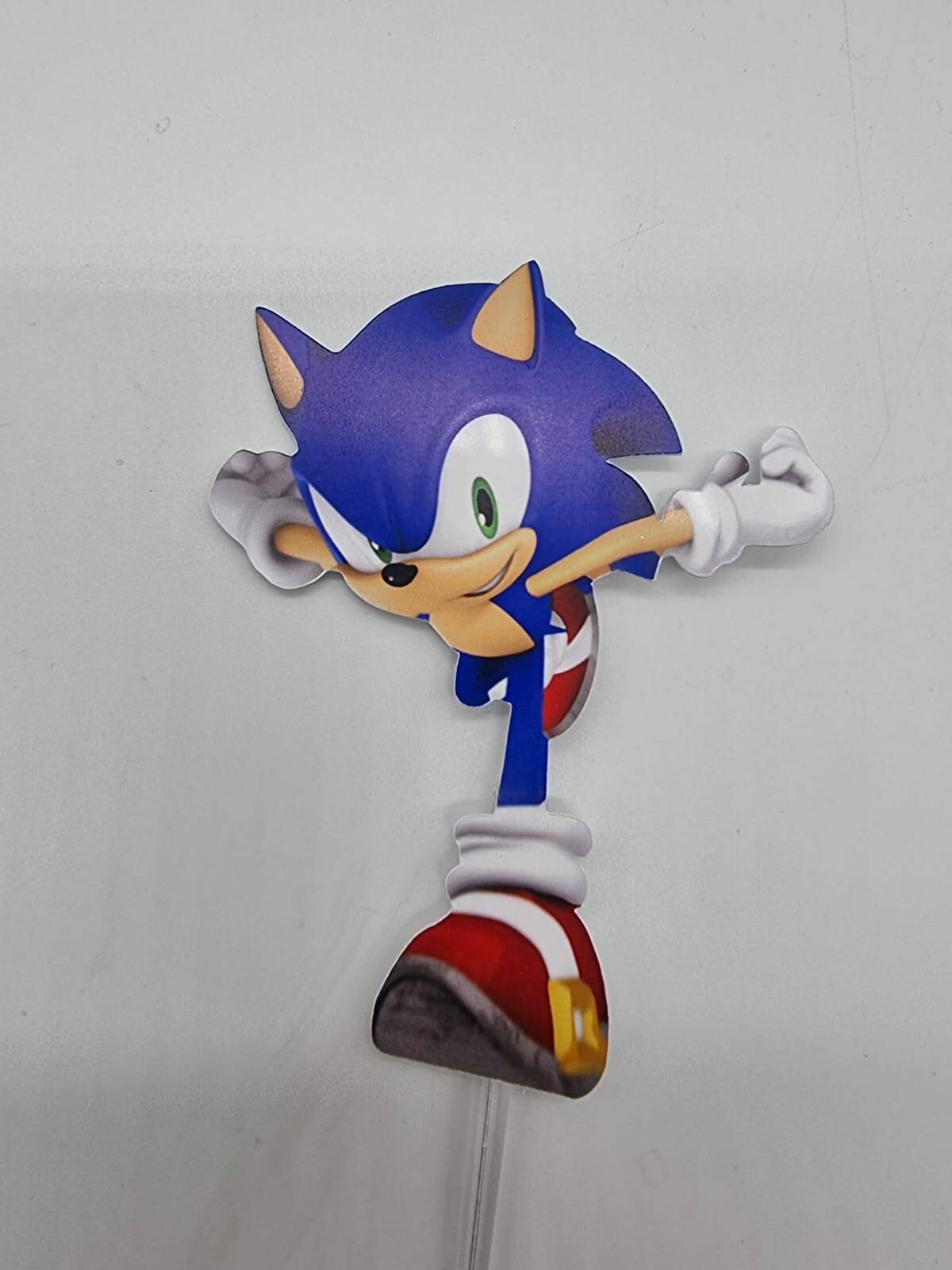 Sonic Cake Topper Set/tails/knuckles - Etsy UK