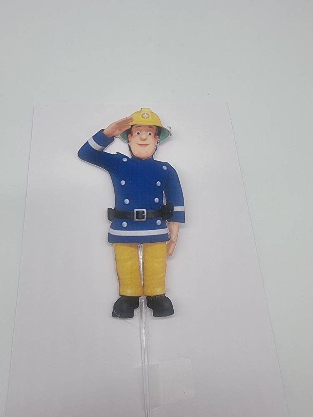 Fireman Sam Cake Topper - Etsy