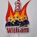 Fireman Sam Personalised Cake Topper 3d - Etsy UK
