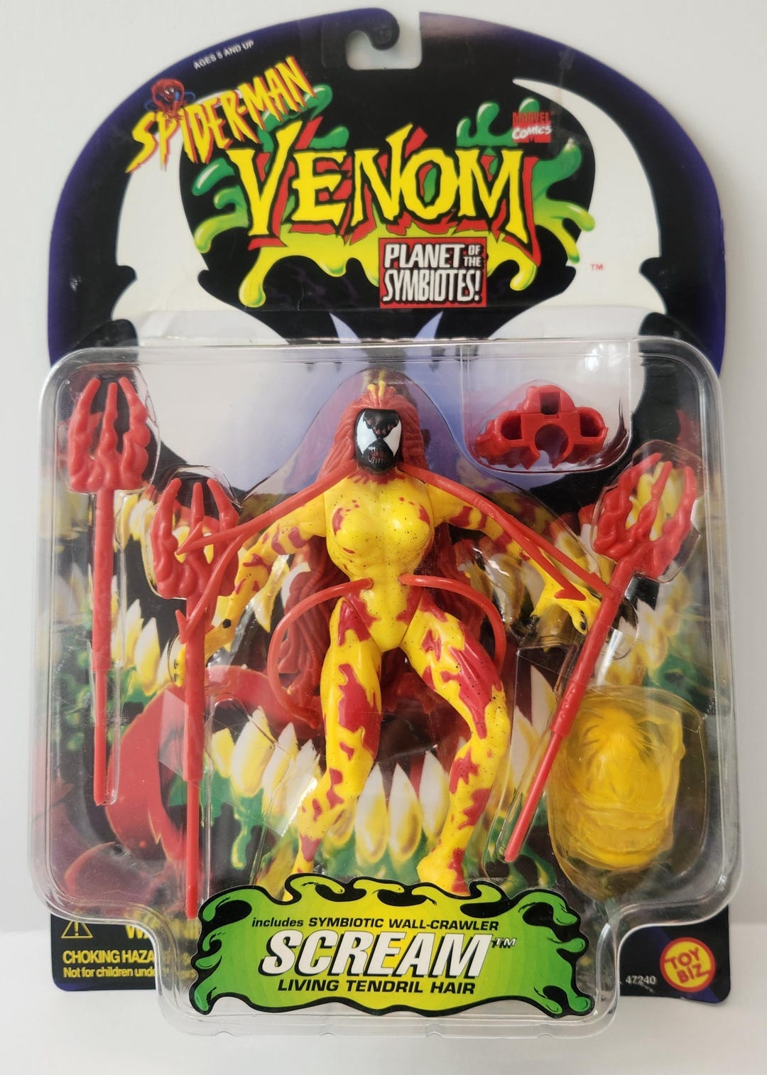Marvel Spider-man Venom Planet of the Symbiotes SCREAM Action Figure - Etsy