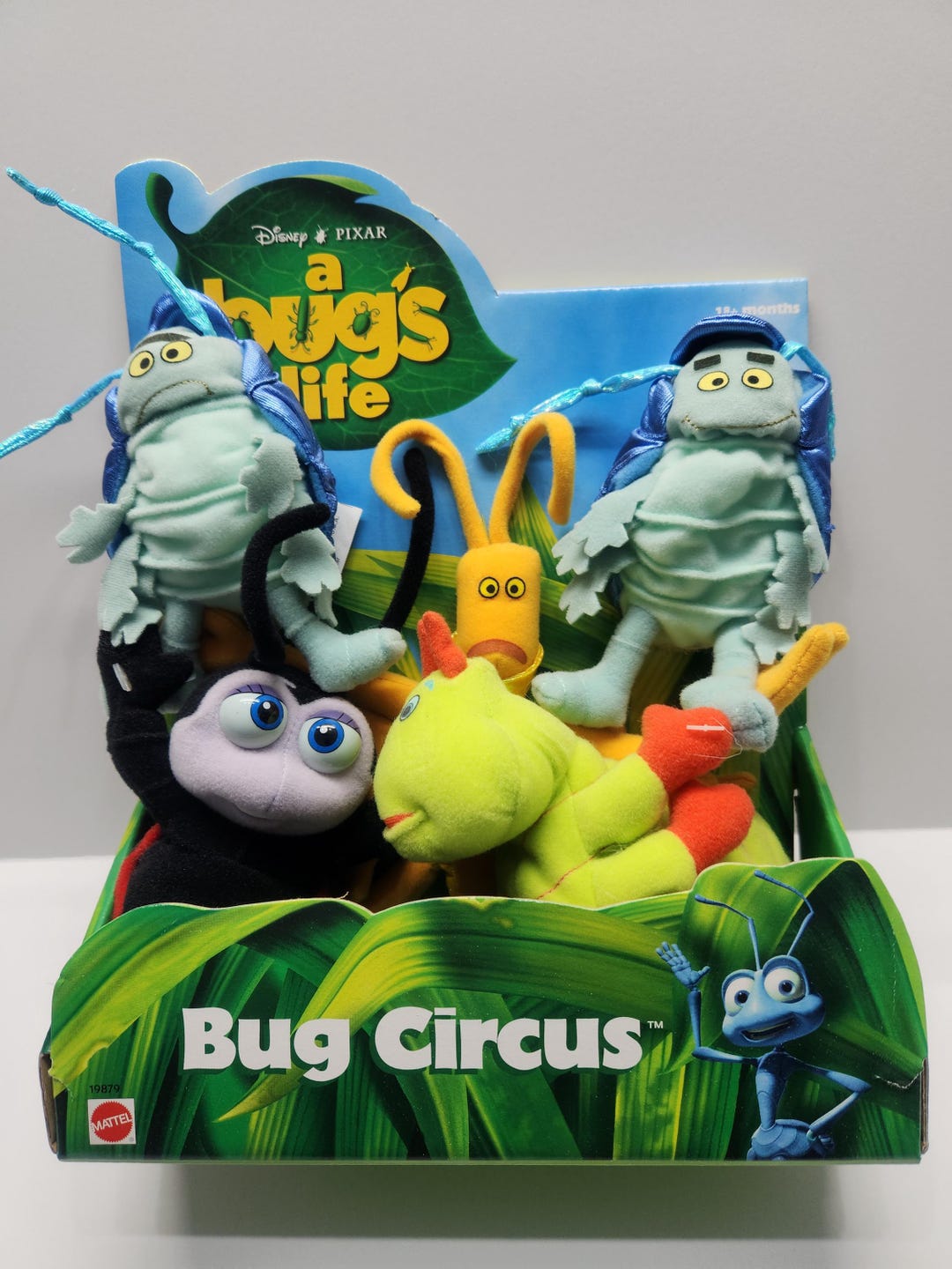 1998 Bug Circus Plush Set A Bug's Life Disney Pixar Mattel - Etsy