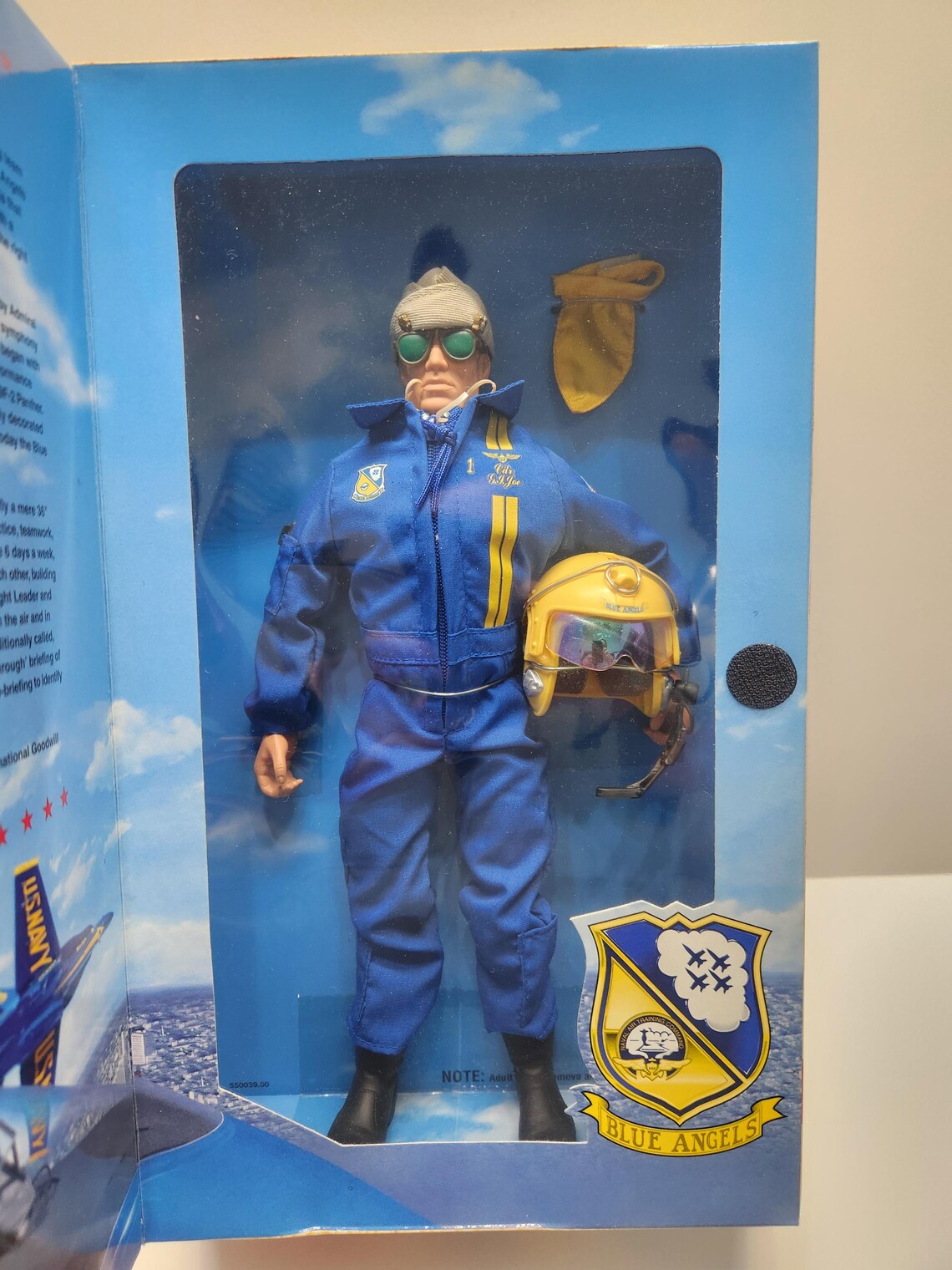 GI Joe Navy Aviation Fuel Handler 12" Action Figure 1997 Hasbro. Rare ...