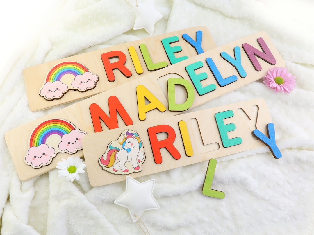 Personalized Name Puzzle | Christmas Gift for Girls | Christmas Gift ...