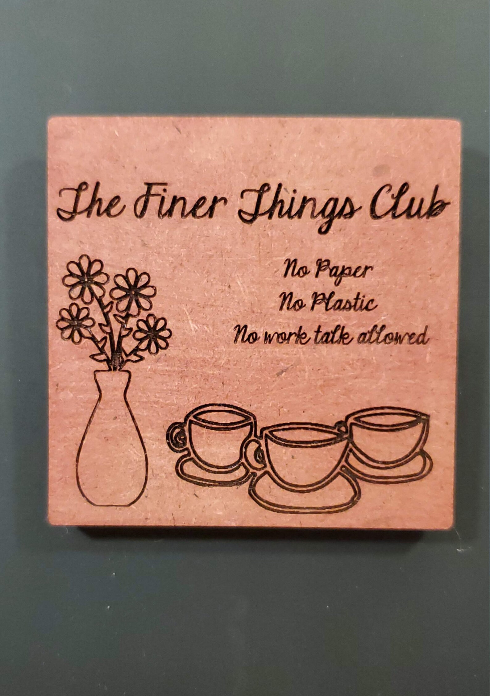 Finer Things Club the Office - Etsy