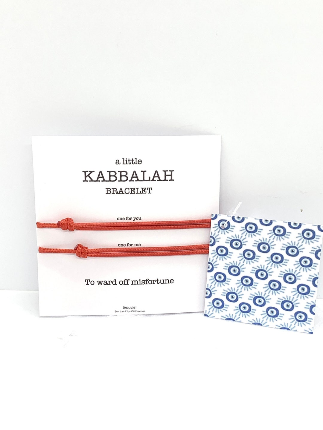 Red String Matching Kabbalah Bracelets Set of 2 Red String Adjustable ...