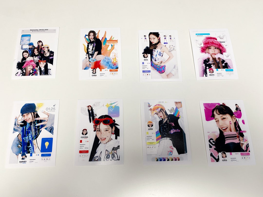 XG Lomo Cards / Shooting Stars /xgalx/alphza /kpop Photocards / XG Fans ...