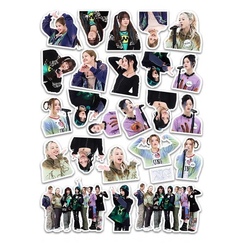 XG Sticker/ K-pop /jurin Chisa Cocona Hinata Maya Juria Harvey / Alphaz /xtraordinary Girls ...
