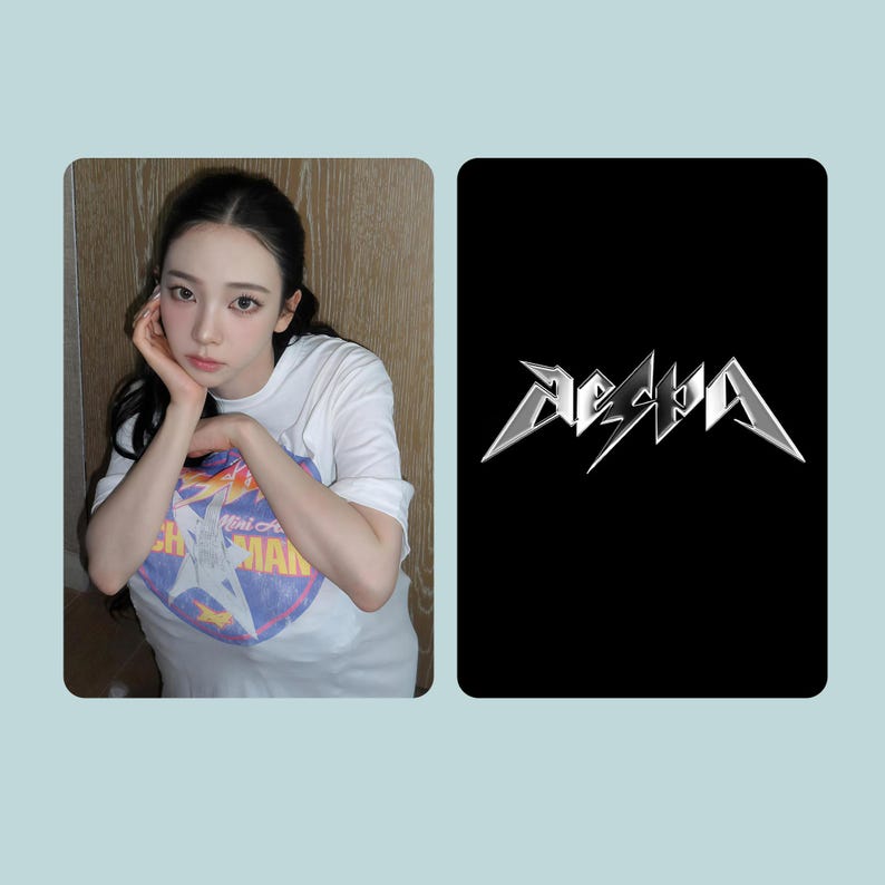 Aespa "rich Man" Theme Photocards / Karina / Giselle / Winter / Ningning / Kpop Merch / Aespa ...