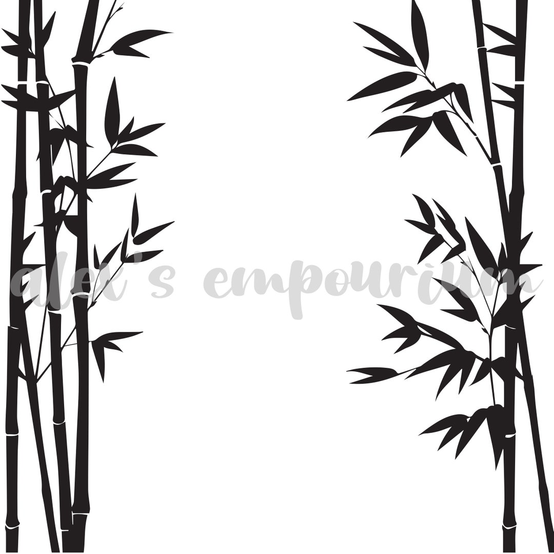 Bamboo SVG Instant Digital Download - Etsy