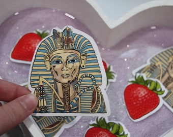 King Tut Sticker - Etsy