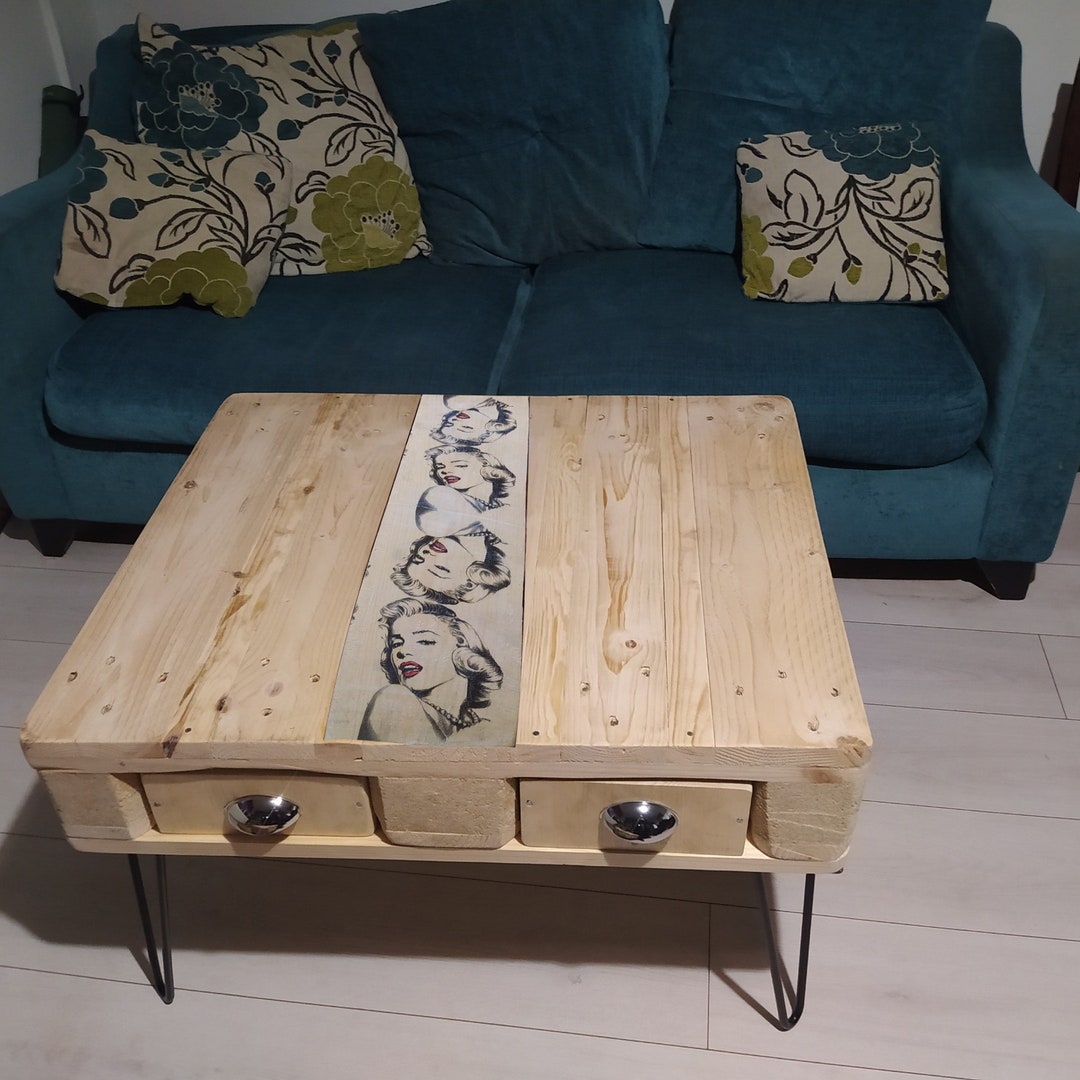Steampunk Industrial Coffee Table - Etsy