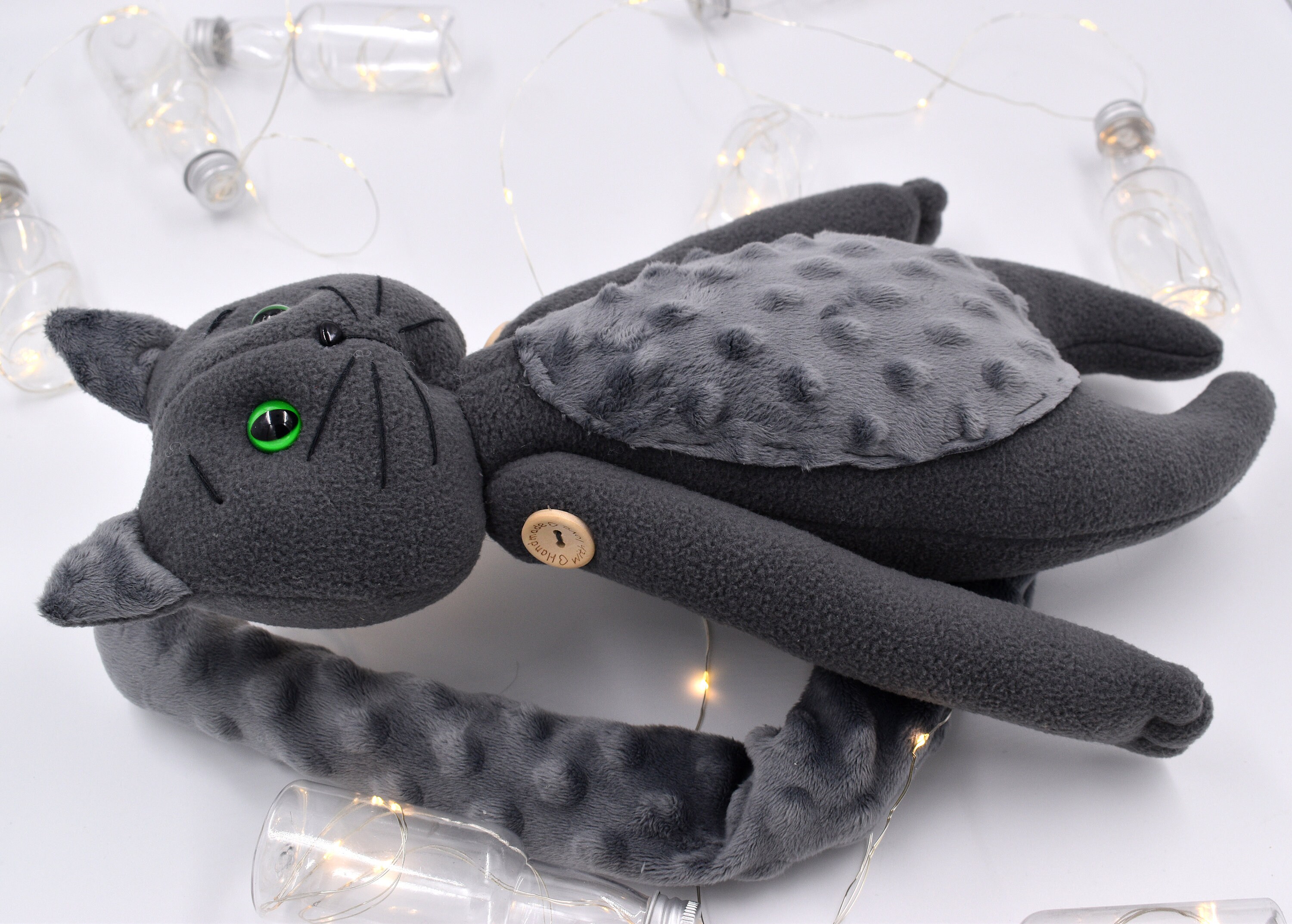 Kitty Cat Sewing Pattern | Plush Toy Pdf Pattern | ONLY PIECES | Plush ...